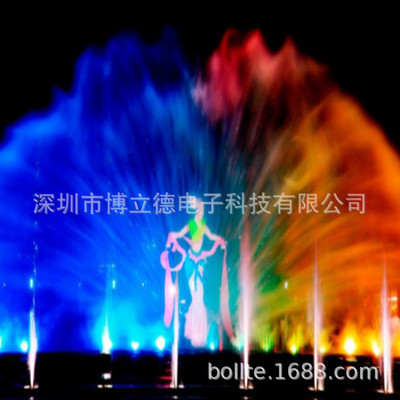 景区网红景观激光水幕投影开远市大理市数码水帘电影定制安装