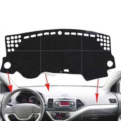 适用于起亚 Picanto Morning 汽车仪表板盖垫避光垫遮阳板