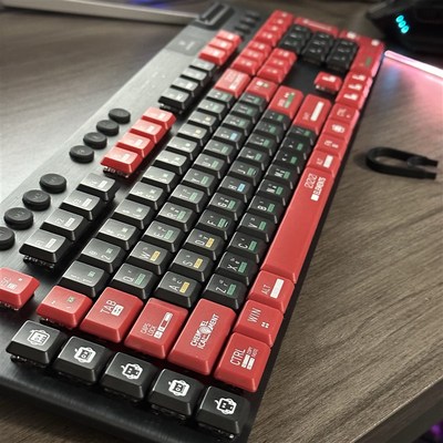 G913TKL双色PBT键帽G913 G915 G813 G815 G915TKL彩色背光键帽