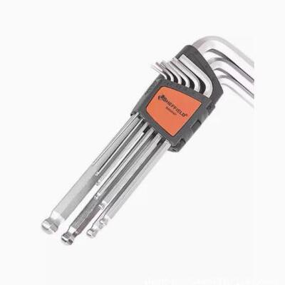 钢盾S0制500008XRES050011S05012内角扳手六套装公加长球头内六角