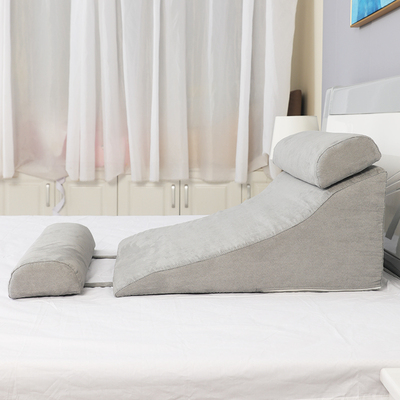 硬海绵 三角靠垫枕 床头老人斜躺孕妇半躺坡度枕头靠背垫单人防滑