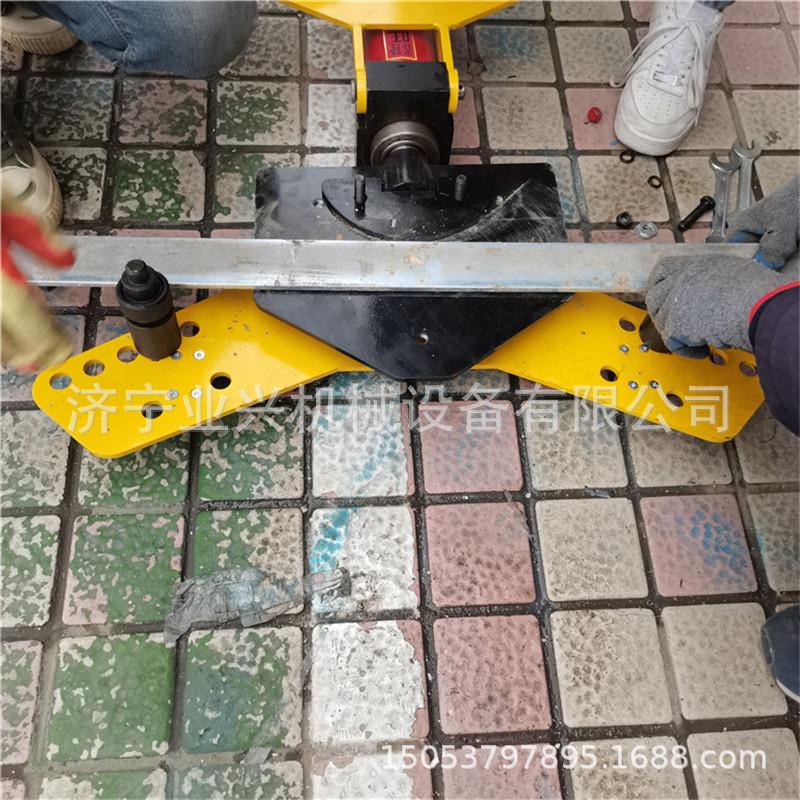 SWP10A弯排机 手动液压铜铁排折弯机 扁钢扁铁两用弯曲机现货
