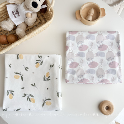 婴儿产房包单纯棉新生儿宝宝包巾春秋款防惊跳抱被四季通用包单