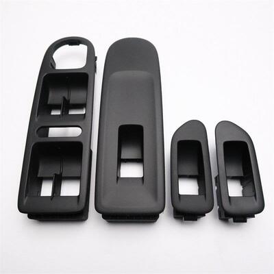 高六高尔夫6GTI前后左右车窗玻璃升降器单开 关外框外壳黑饰框