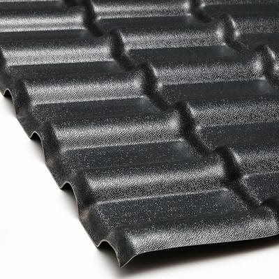 pvc树脂瓦片屋顶彷古屋面别墅琉璃塑料瓦加厚建筑养殖用厂家直销