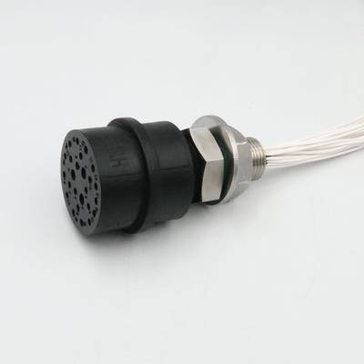 海洋升帆ROV水密连接器MCBH25芯替代subconn 公母对插水下7000米