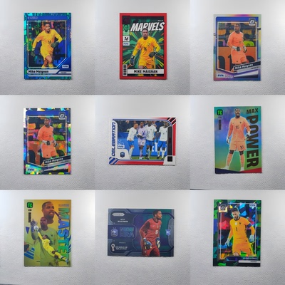 TOPPS PANINI 法国 洛里 迈尼昂 带编限量 各系列球星卡周边礼物