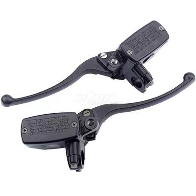 机车上泵 适用CB400黑色22MM车把液压制动总泵左右煞车上泵配件