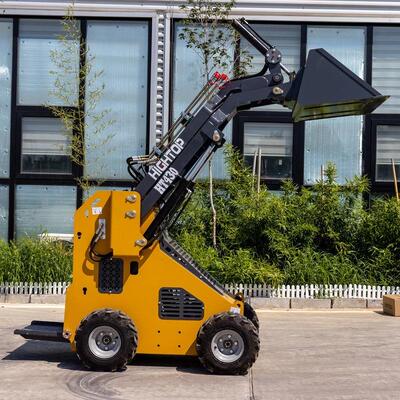 小型轮胎滑移装载机厂家出口 HT430 Skid Steer Wheeled Loader