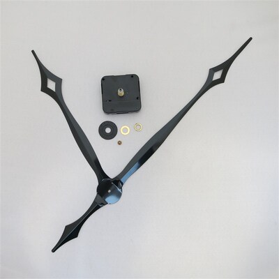 客厅创意DIY大挂钟配件HR1688大扭力钟机芯配金属时分钟针