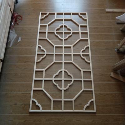 海棠格 实木花格中式镂空仿古花窗格栅窗棂古建园林通花东阳木雕