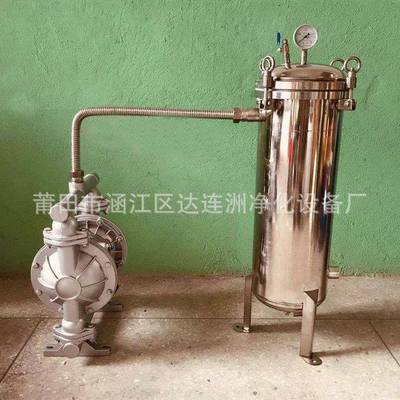 农用WGS叶肥过滤器滴灌施叶冲面肥机料过滤去除杂面质机器设备