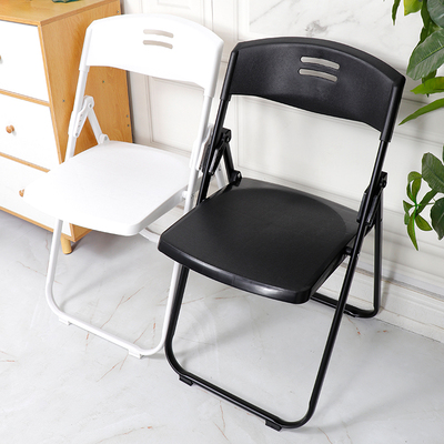 简易塑料折叠椅子办公会议椅培训椅带写字板学校教学靠背椅凳家用