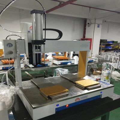 全自动400MLAB胶自动滴胶机单头双工位桌面式四轴平台点胶机