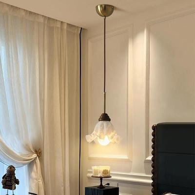 视冠法式床头小吊灯覆古中古高级感轻奢卧室玄关走廊氛围感吊线