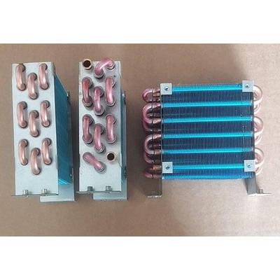 盘管散热器空调仪表冷却器Cp3*6冷凝器蒸发器水冷片式铜管换热器