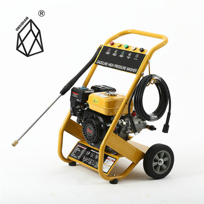 OBSIDIAN汽油动力高压清洗机燃油推车式洗车机户外野外刷车泵水枪