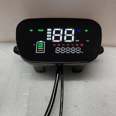 GTN9电动车仪表盘全屏48实时电压72显示铅锂通用改装