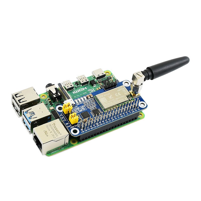 树莓派 SX1262/1268 LoRa 无线 通信模块 433/470/868/915MHz频段