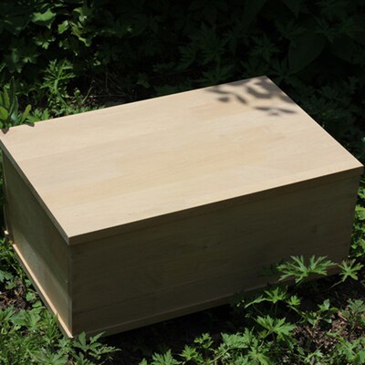 牵绊桦木实木手工宠物棺材猫狗骨灰盒猫咪棺材狗狗棺材宠物下葬品