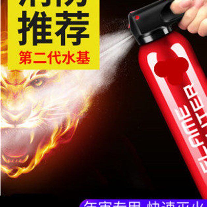 灭火器水基型二氧化碳水基机家用车用车载绿色环保干冰灭火器便携
