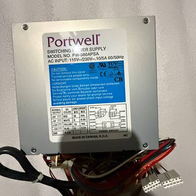 议价Portwell AT电源 PW-380APSA实物图适用