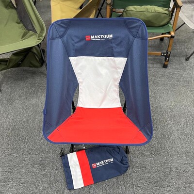 马科途MAKTOUM户外月亮椅休闲椅铝合金轻便折叠铝合金月亮椅休闲