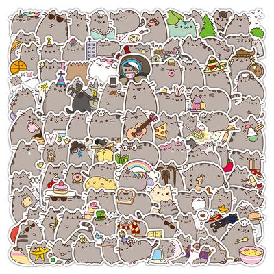 胖吉猫贴纸可爱卡通动漫人物