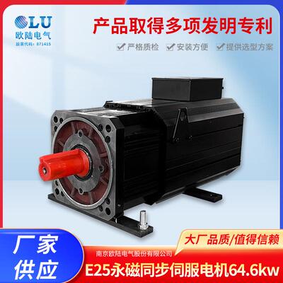 ZE25永磁同步伺服电机17位磁编码64.6W大功率高性能伺服电机