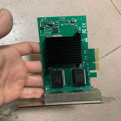 I350A M4 pcle x4  INTEL千兆网卡I35（豆豆设备）