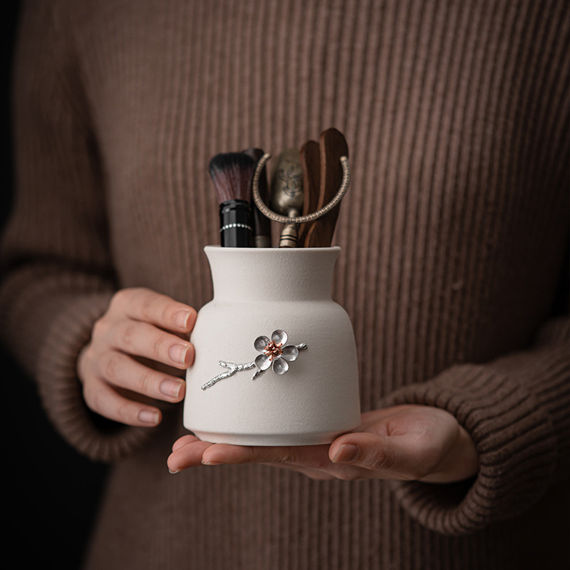 功夫茶具配件茶道六件君子套装茶匙高档茶夹茶针茶刀茶勺泡茶
