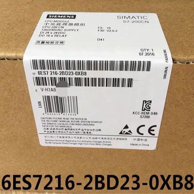 全新未拆封6ES7216-2BD23-0XB8现货当天发