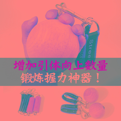 WRGD指腕引体球引体向上辅助训练器腕力球掰手腕指力小臂力量球