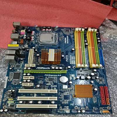 华擎主板P45TS独立显卡大板DDR2／DDR3都有【鑫鑫商铺】