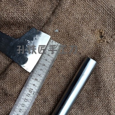 锰钢手工锻打十字洋镐斧镐挖土桩树根盆景工具撬杠多功能便携可拆