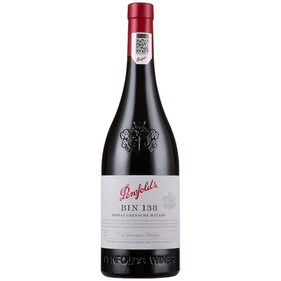 澳洲原瓶进口红酒奔富bin138西拉歌海娜干红葡萄酒750ml正品行货