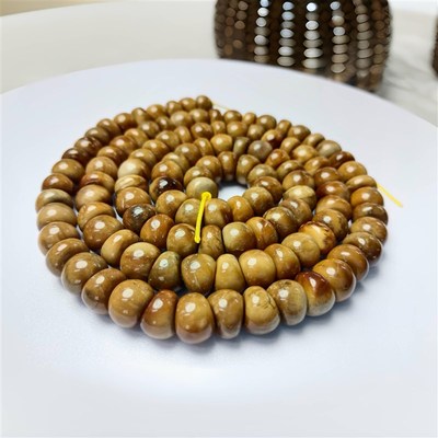 天然库克妖花蒜瓣手串  DIY佛珠念珠文玩饰品