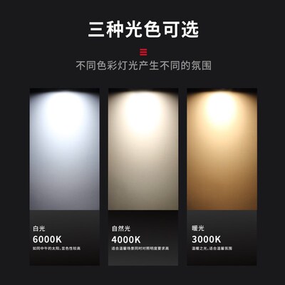 回龙澳浦led筒灯40029-18w 50029 60029-20w嵌入式天花灯孔灯75mm