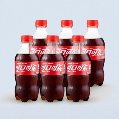 【新日期包邮】可口可乐300ml*6
