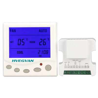 中央空调AC24V比例积分智能型模拟量0-10V温控器浮点型控制器面板
