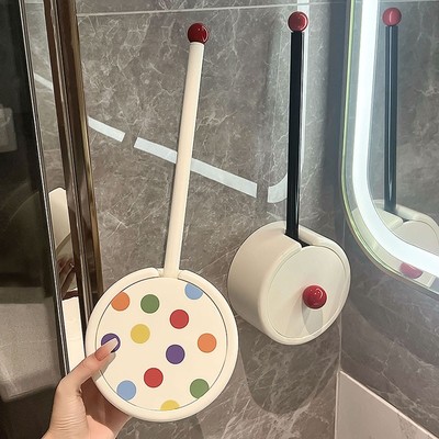 马桶刷挂壁式清洁卫生间坐厕蹲厕刷子无死角清洗去污垢洁厕刷新款