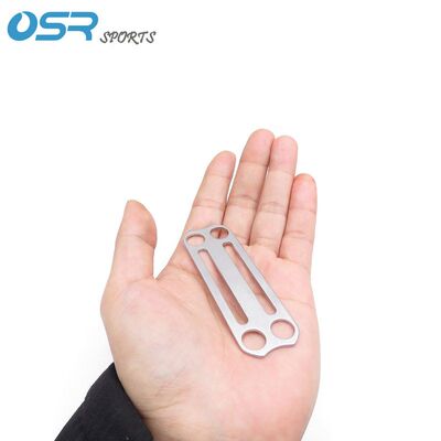 潜水侧挂用四孔日字扣松紧绳固定器sidemount tri-glide