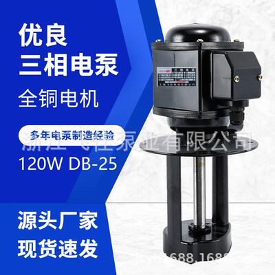 飞佳油泵120WDB-25D0B-25DB-50机床冷却泵水泵三相电泵