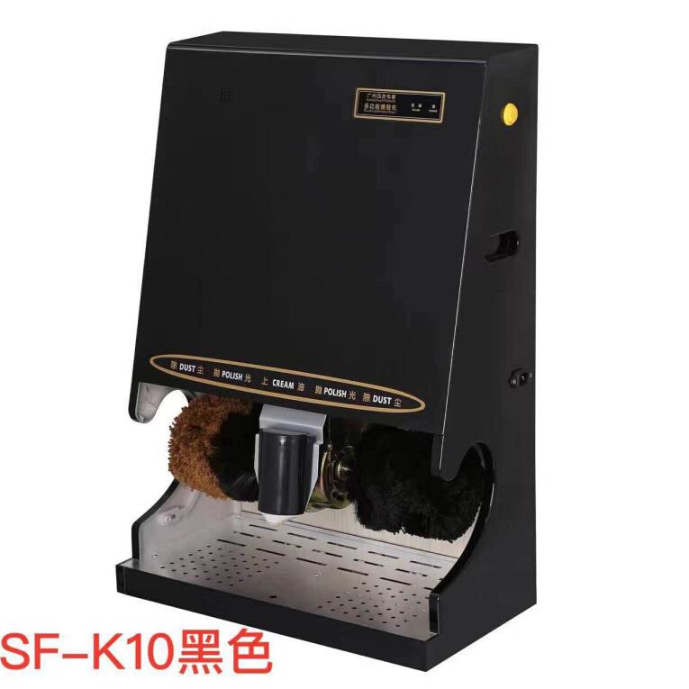 酒店新款高档商用全自动擦鞋机公用家用感应擦鞋器电动擦皮鞋机