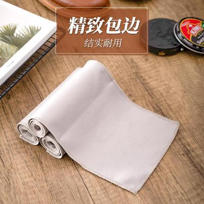 皮鞋擦鞋布不伤皮革家用宾馆酒店专用高级清洁套装羊毛鞋油抛光布