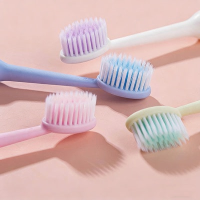 伍先生A罗马柱软毛牙刷洁净护龈情侣家用深层清洁牙齿