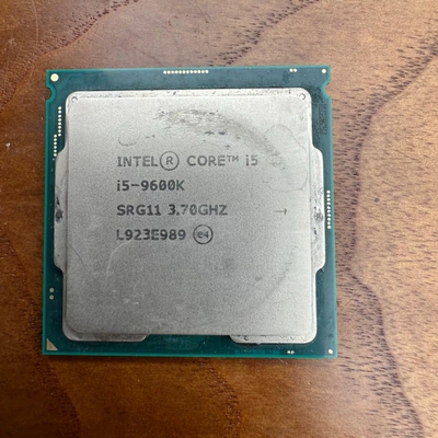 议价i5-9600k cpu ，质保1个月，实物拍摄，成色如图，维修