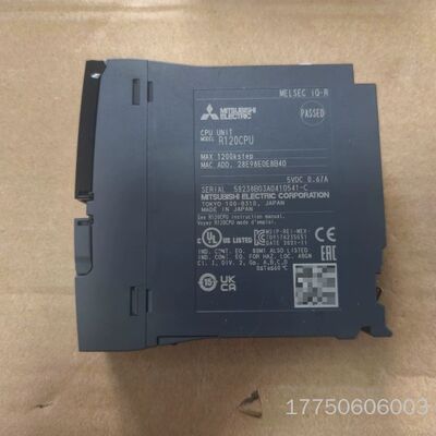 三菱PLC CPU模块 R120CPU，进口，成色新