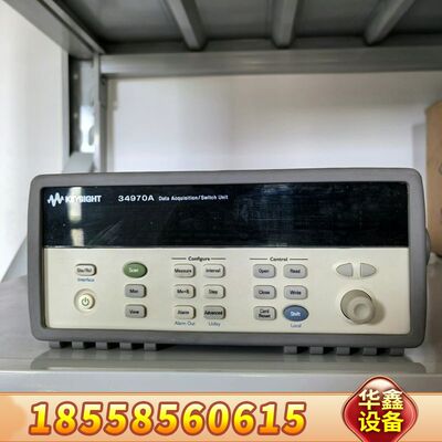34970A  34972A 34901A数据温度采集