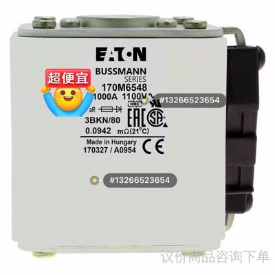 快速熔断器保险丝170M6544 170M6545 170M 议价
